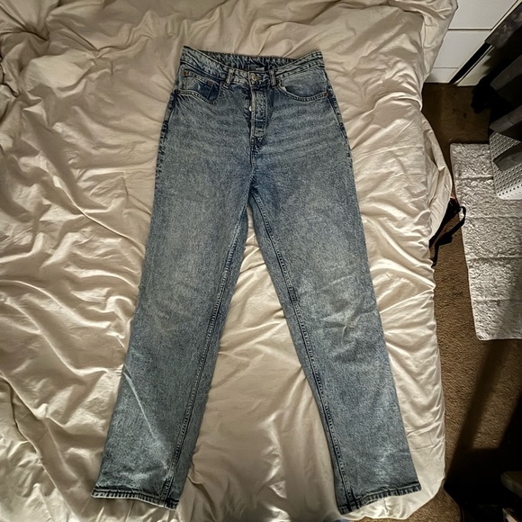 H&M | Jeans | Hm 9s Baggy Jeans Light Blue | Poshmark